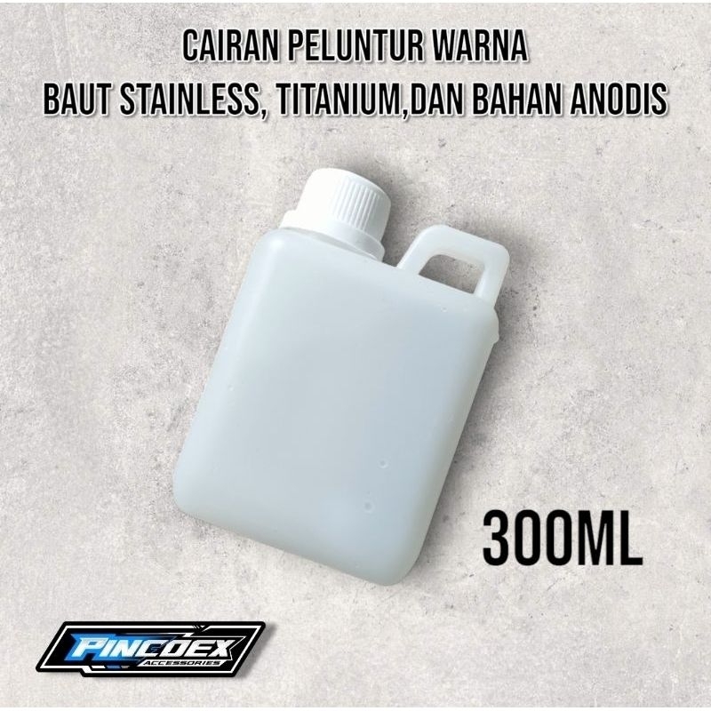 Jual cairan peluntur warna baut stainless gold,blue, rainbow | Shopee ...