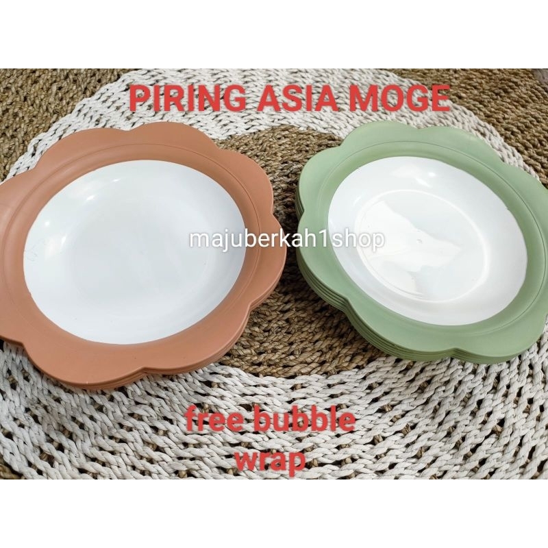 Jual PIRING MAKAN ASIA MOGE PACIFIK/PIRING MAKAN BUNGA/PIRING MAKAN ...