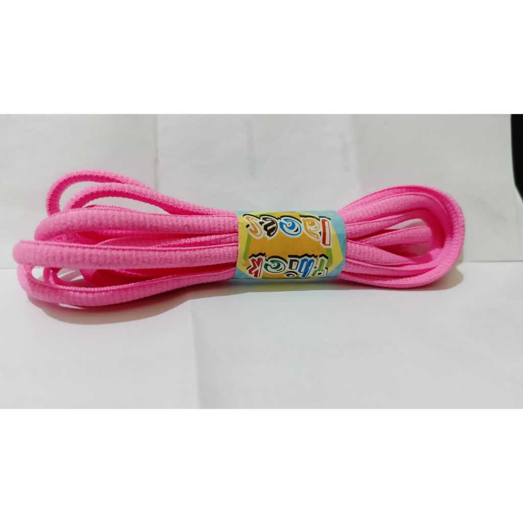 Jual SHOE LACE TALI SEPATU BULAT OVAL TEBAL 100CM MERAH HIJAU BIRU UNGU ...