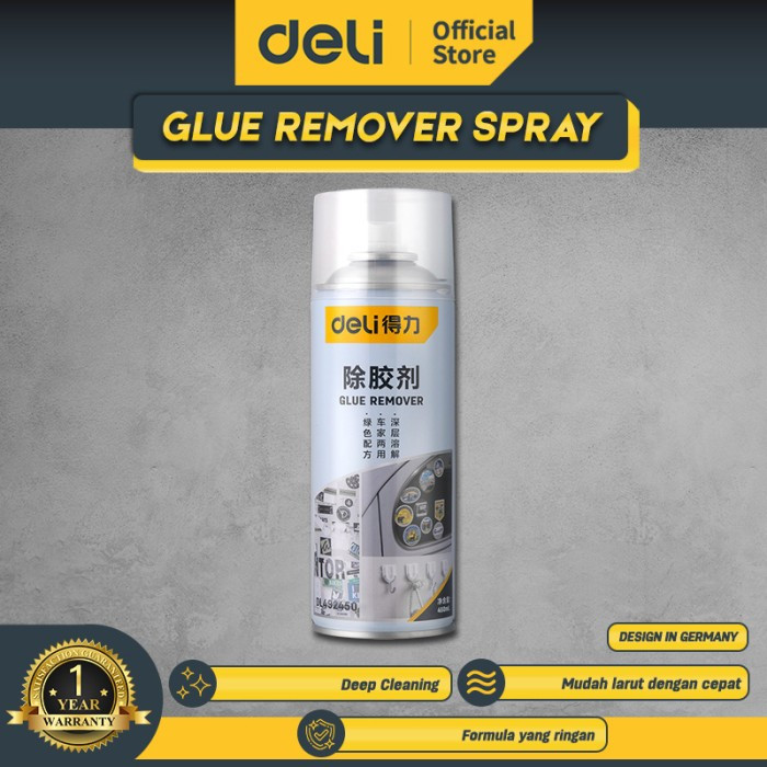 Jual Deli Glue Remover Spray/ Semprotan Pembersih Lem/Stiker 450ml ...
