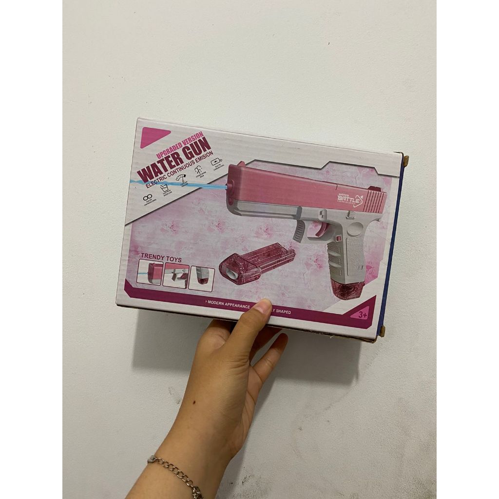 Jual Mainan Tembak Tembakan Air Water Gun / Water Gun Battle Electric ...