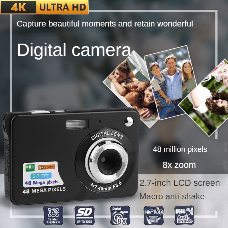 Jual Kamera Digital Pocket Original Full Set Ccd K09 Camera Fotografi Selfie Rumah Pelajar Retro ...