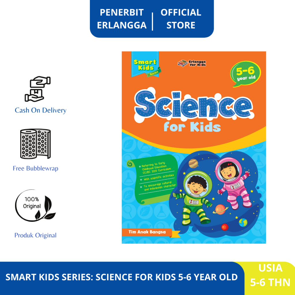 Jual [Erlangga Official] Smart Kids Series : Science For KIds Usia 5-6 ...