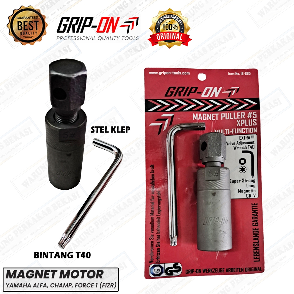 Jual Grip On No 5 Magnet Puller Treker Magnet Motor Yamaha Force 1 Alfa ...