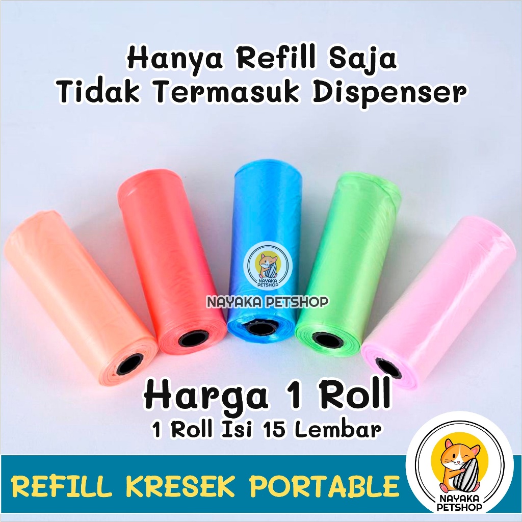 Jual Isi Ulang Kantong Kresek Refill Plastik Sampah Tempat Kotoran ...