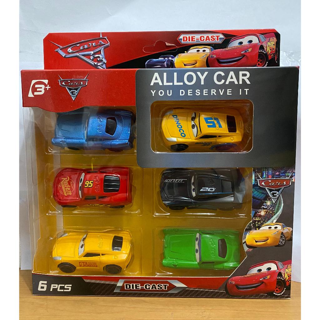 Jual Mainan Anak Diecast Cars Mcqueen Set / Diecast Cars Lightning ...