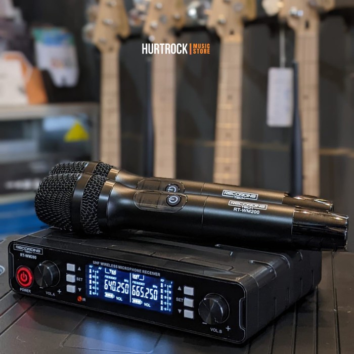 Jual Recording Tech RT-WM200 WM200 WM 200 Mic wireless isi 2 Original ...