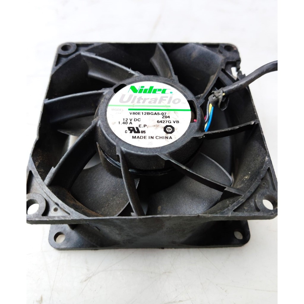 Jual Fan Dc Brushless Nidec 12v 1.4A 8x8x3.8cm Rpm11000 | Shopee Indonesia