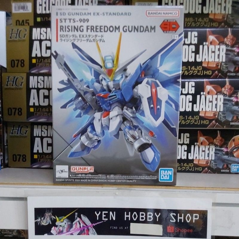 Jual GUNDAM SD EX RISING FREEDOM 66286 [ORIGINAL BANDAI] | Shopee Indonesia
