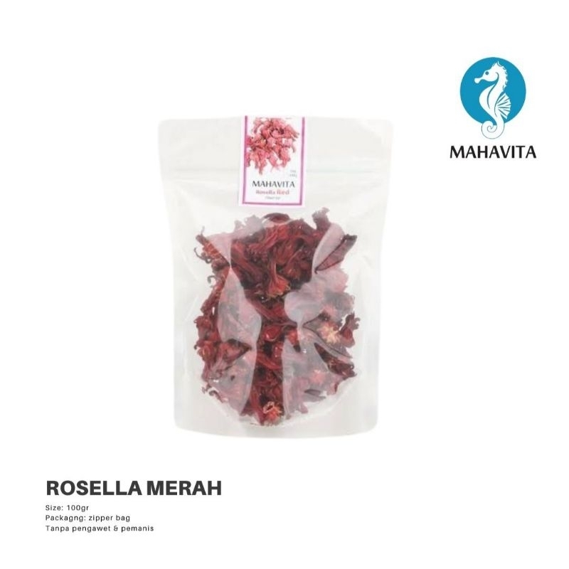Jual Teh Bunga Rosella Merah Kering Dried Hibiscus Flower Tea 100gr ...
