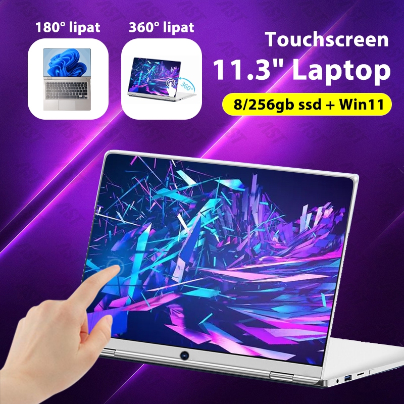 Jual CNAST laptop touchscreen baru mini murah 11.3‘’ siswa RAM8+512GB ...