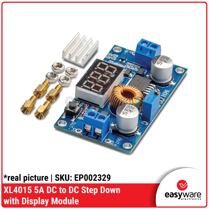 Jual XL4015 5A DC to DC Step Down Module with Display | Shopee Indonesia