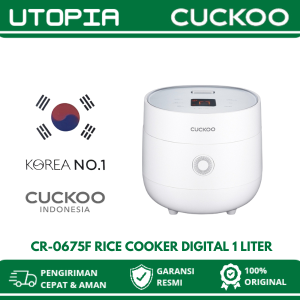 Jual Cuckoo Digital Rice Cooker 1L CR-0675F / Cuckoo CR-0675F / Rice ...