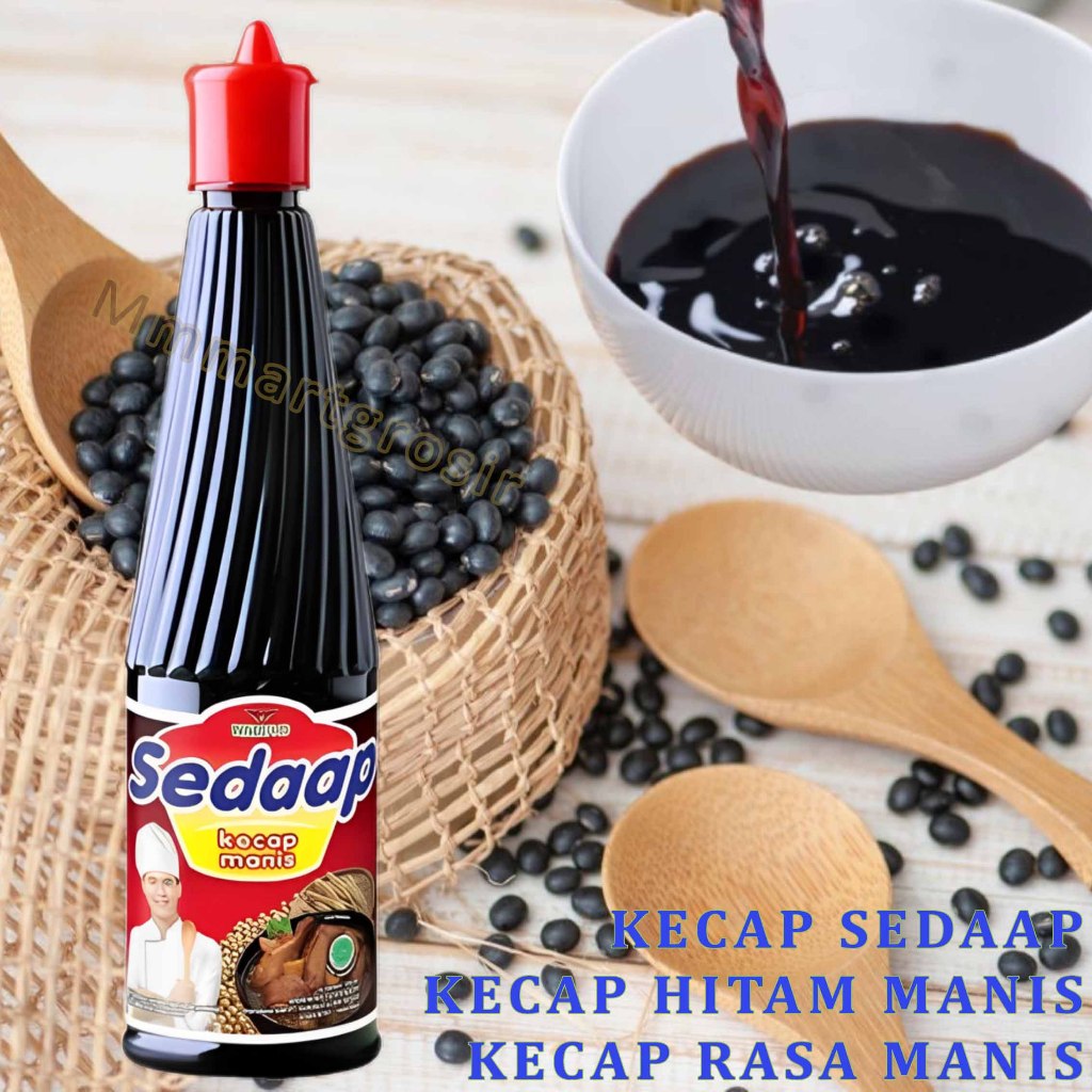 Jual Kecap Sedaap / Kecap Hitam Manis / Kecap Manis Botol / 135ml ...
