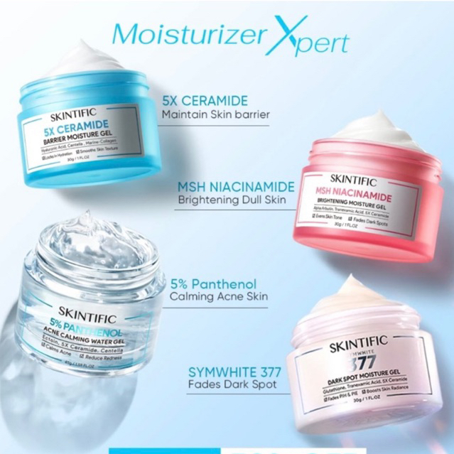Jual Skintific Barier Moisturizer 5X Ceramide 30ml|MSH Niacinamide 30ml ...