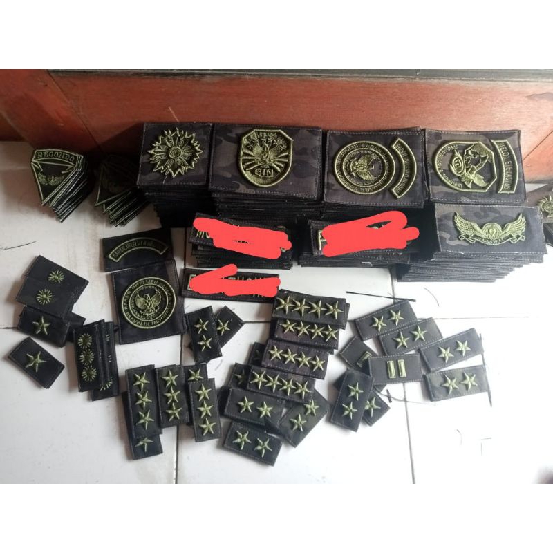 Jual Bordir komputer 3D BIN (Badan Intelijen Negara LORENG) | Shopee ...