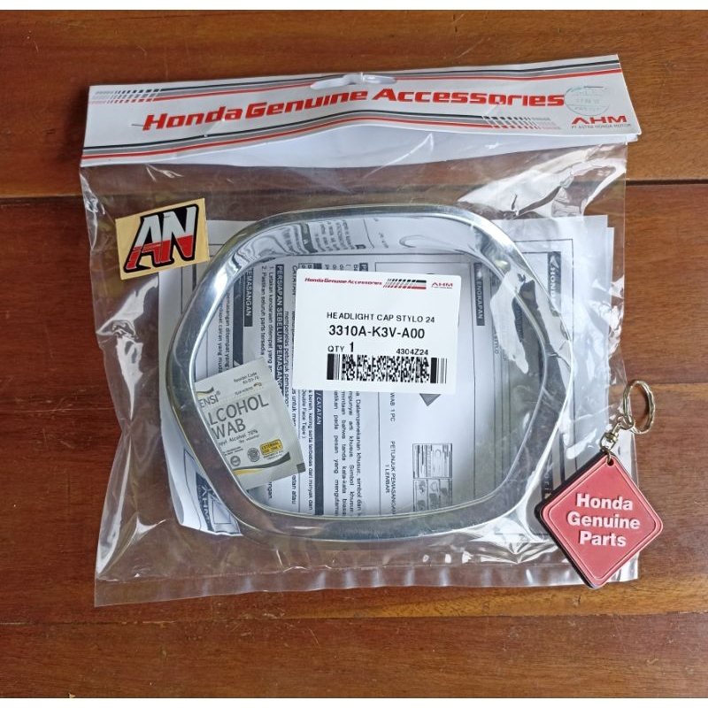 Jual Garnish Headlight Headlamp Cap Honda Stylo 160 Original Hiasan ...