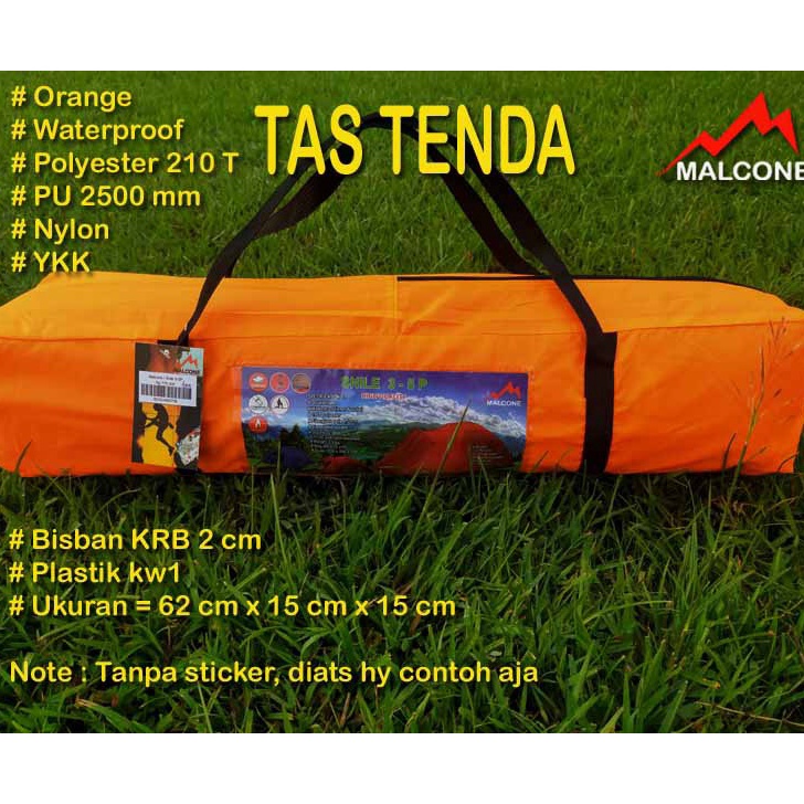 Jual Kesempatan Terbatas Tas tenda parasit waterproof ukuran 62 cm x 15 ...
