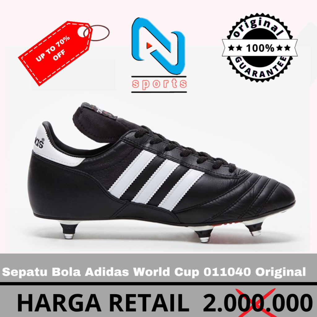 Jual Sepatu Bola Adidas World Cup 011040 Original 100% | Shopee Indonesia