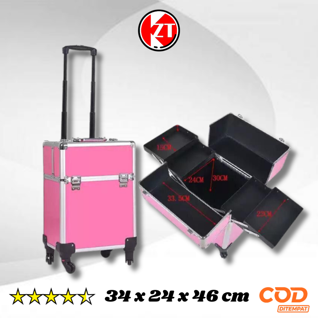 Jual Koper makeUp /Beautycase /Box MakeUp /Box Kosmetik /kosmetik Box ...