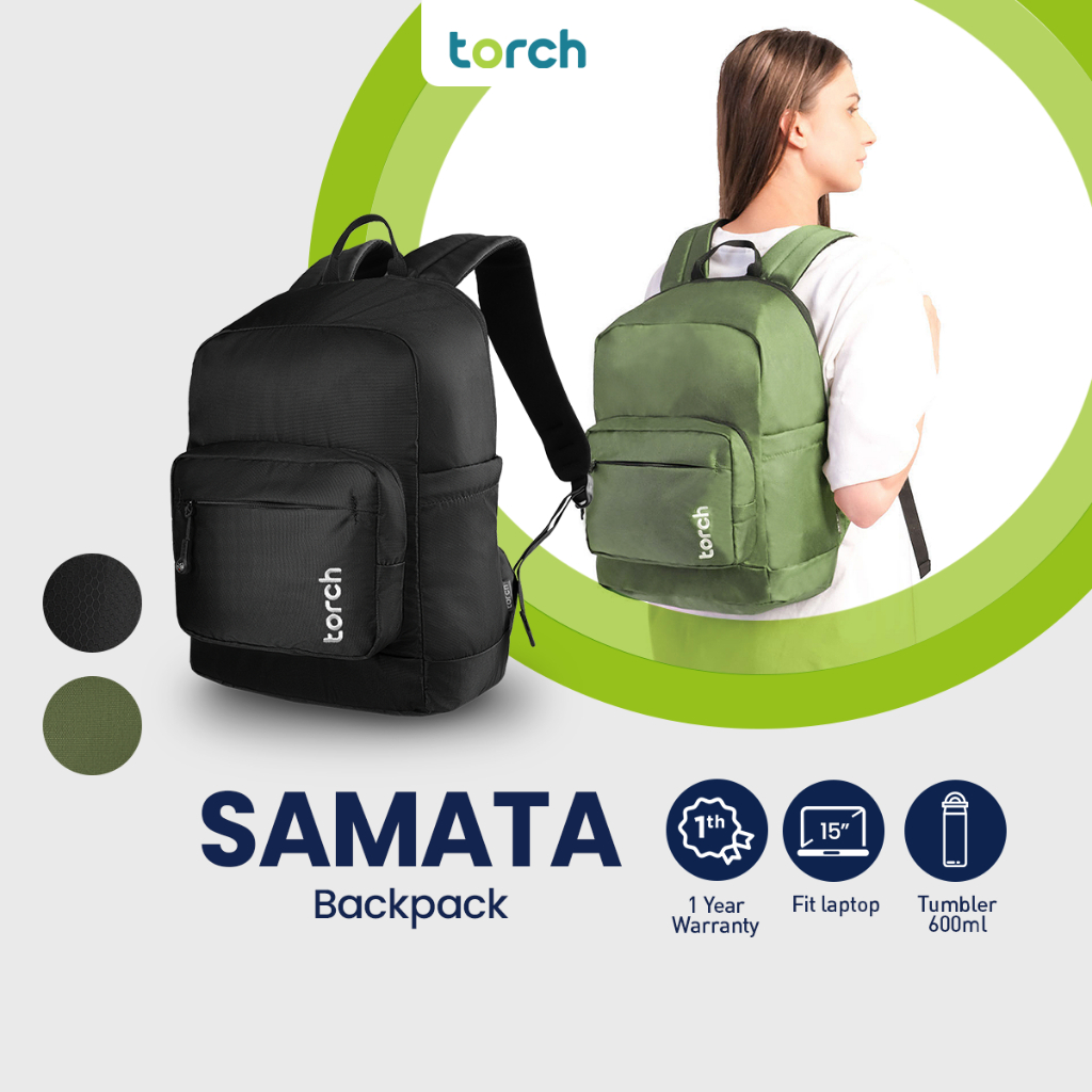 Jual TORCH Samata Backpack Tas Ransel Laptop Sekolah Kerja Kuliah ...