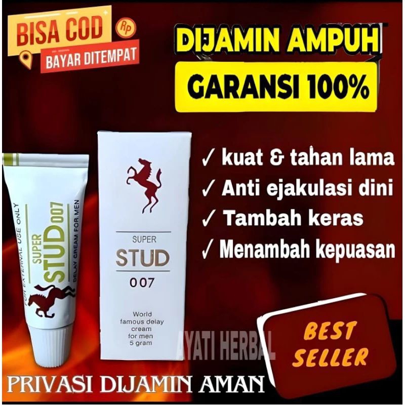 Jual SUPER STUD 007 ORIGINAL 100% CREAM PEMBESAR MR P OBAT KUAT PRIA PEMBESAR PENIS OBAT ...