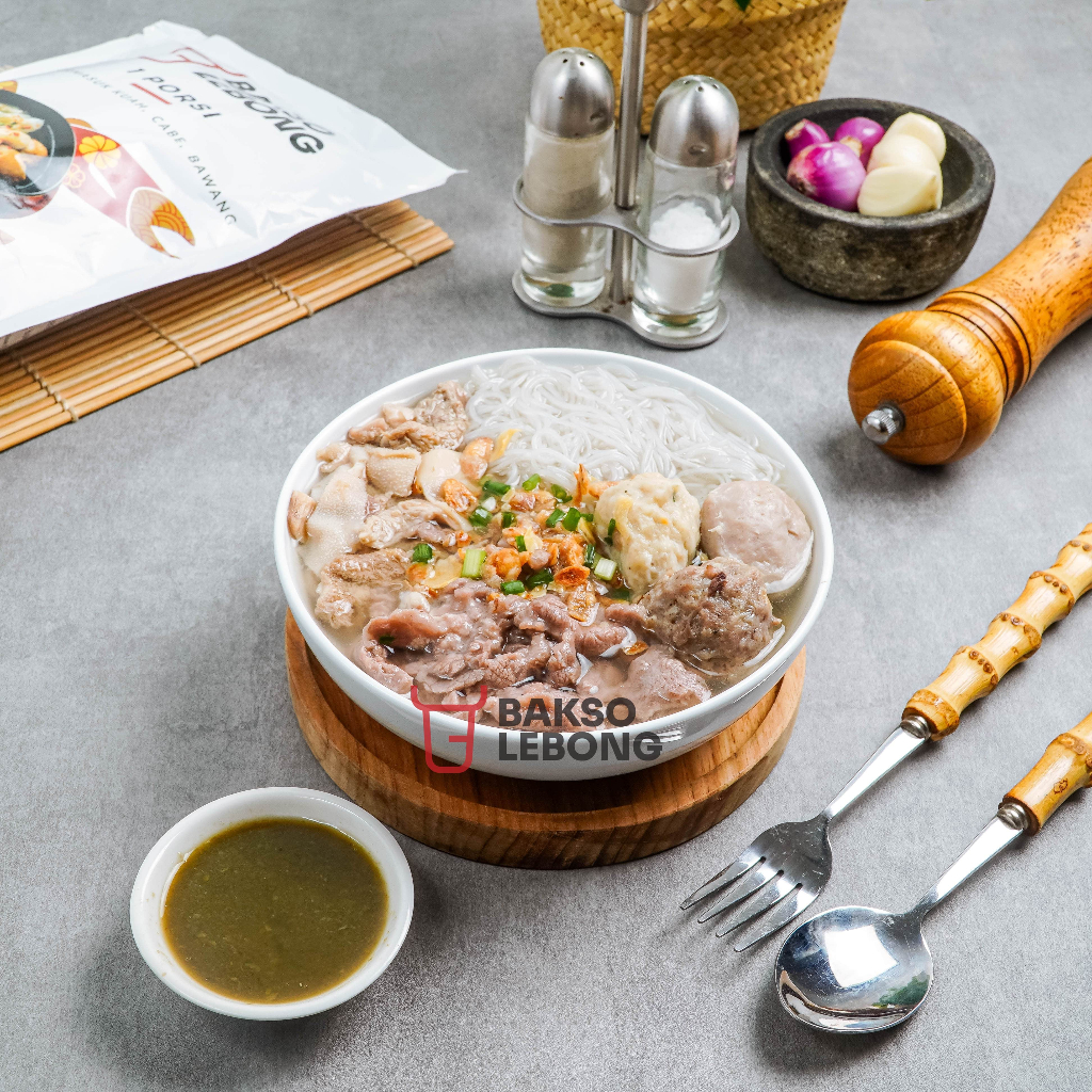 Jual Bakso + Daging sapi iris + jeroan full meal 1 porsi (Frozen ...