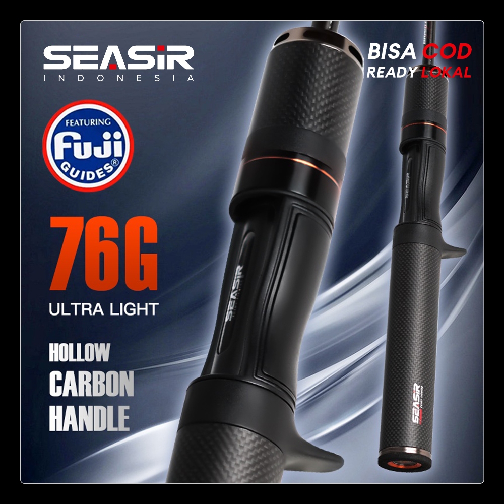 Jual [OFFICIAL] SEASIR Black Arrow Joran Pancing, FUJI O Joran BC ...