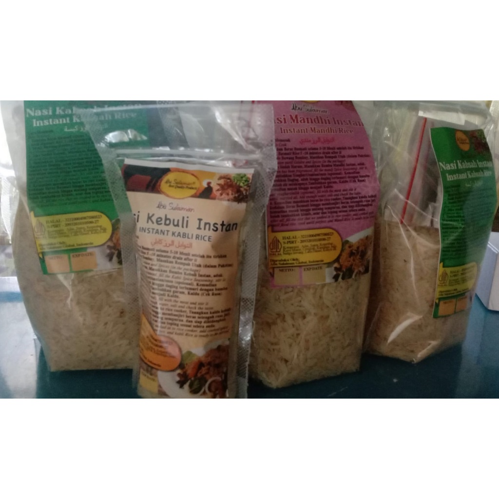 Jual Paket Beras Basmati Kebuli Abu Sulaiman 1 Kg / Paket Beras Basmati ...