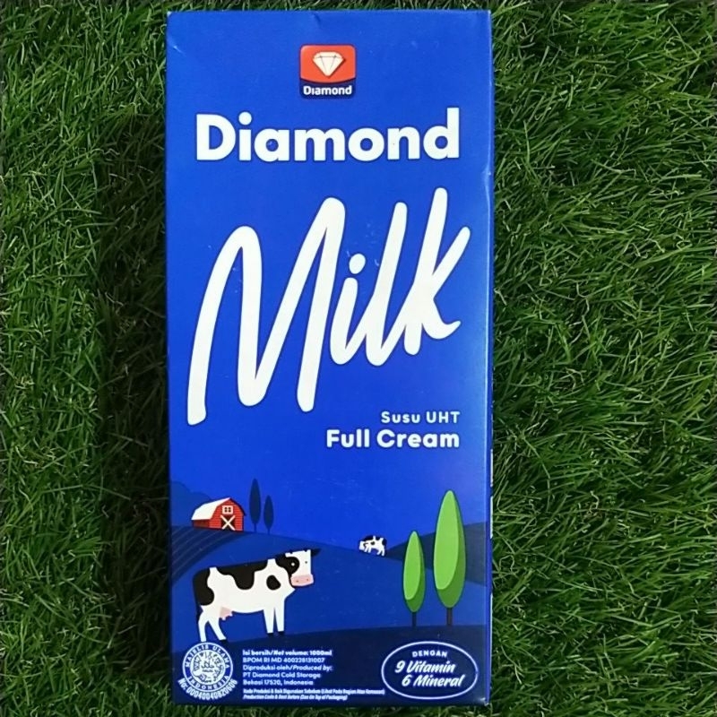 Jual Diamond susu UHT Full Cream 1liter | Shopee Indonesia