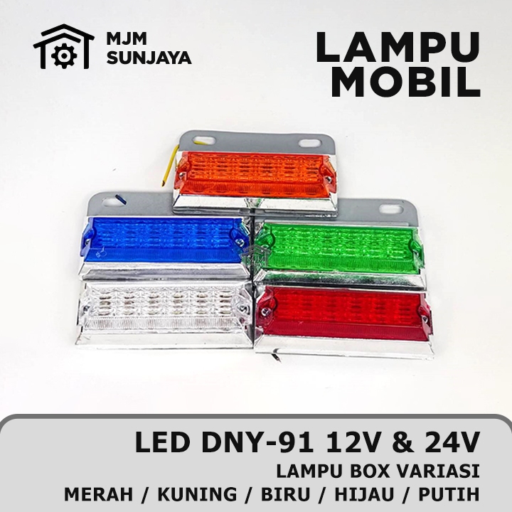 Jual Lampu LED DNY-91 Aksesoris Variasi Mobil Samping Belakang Bak Box Truk Truck Alat Berat ...