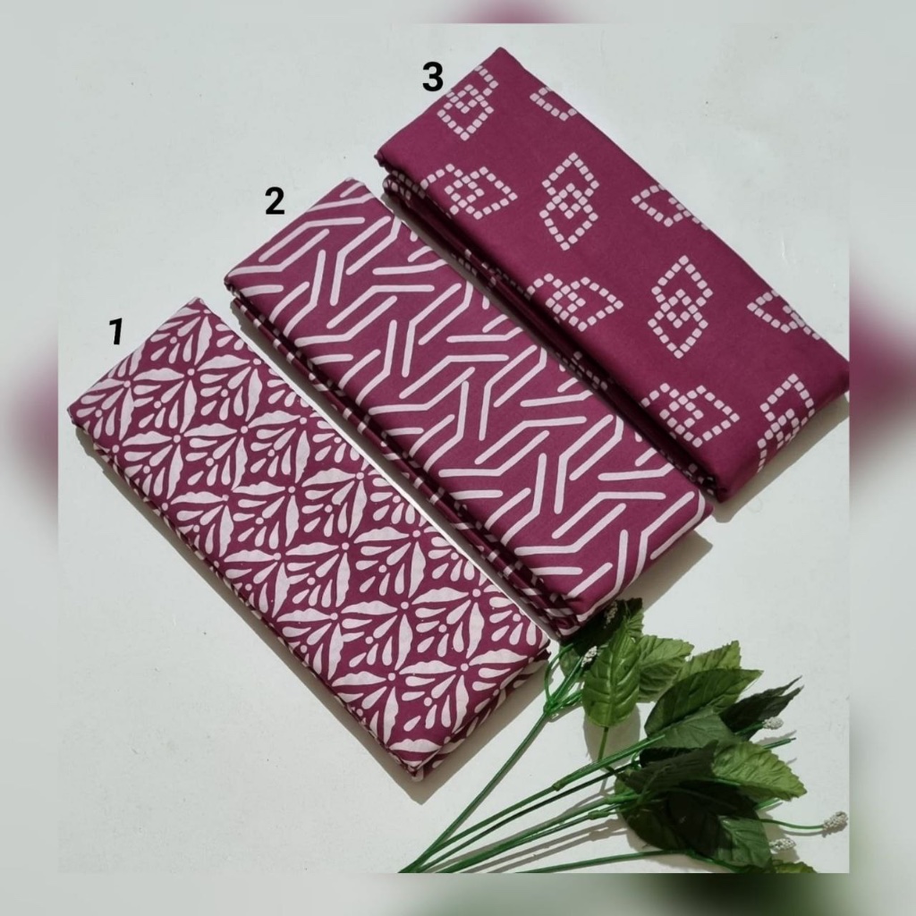 Jual AK Kain Batik Cap Garutan tradisional warna magenta | Shopee Indonesia