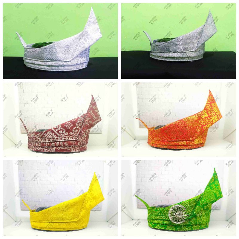 Jual TANJAK MELAYU FULL SONGKET PREMIUM MODEL IKAT PANGLIMA | Shopee ...