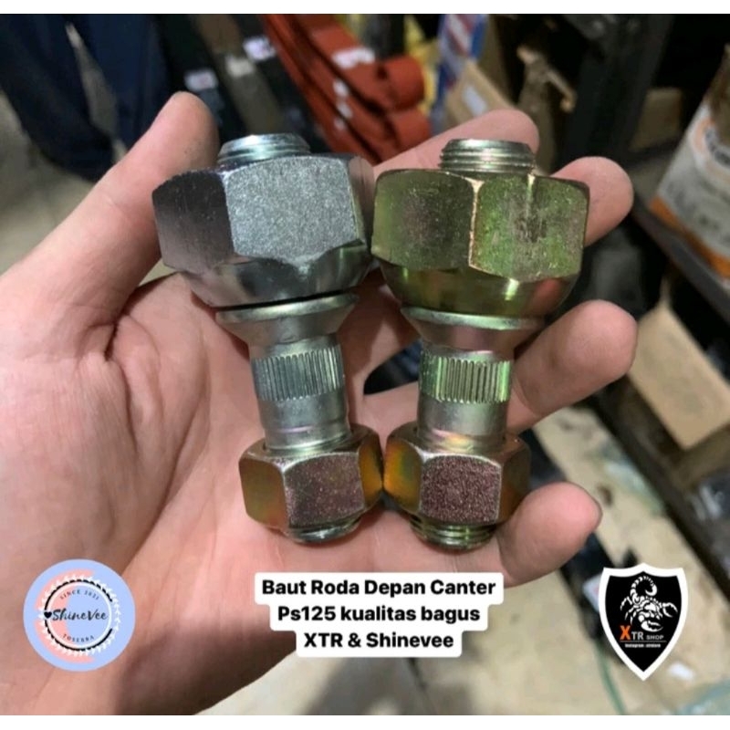 Jual Baut Roda Depan PS125 / Baut Roda Depan Canter Original / Baut ...