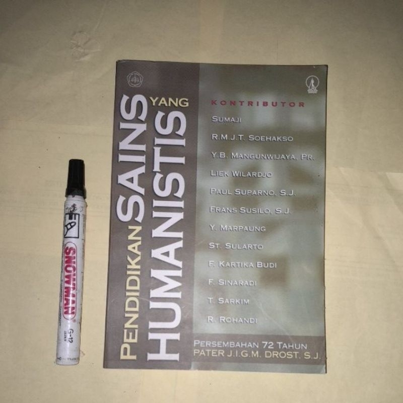Jual Buku Pendidikan Sains Yang Humanistis Sumaji | Shopee Indonesia