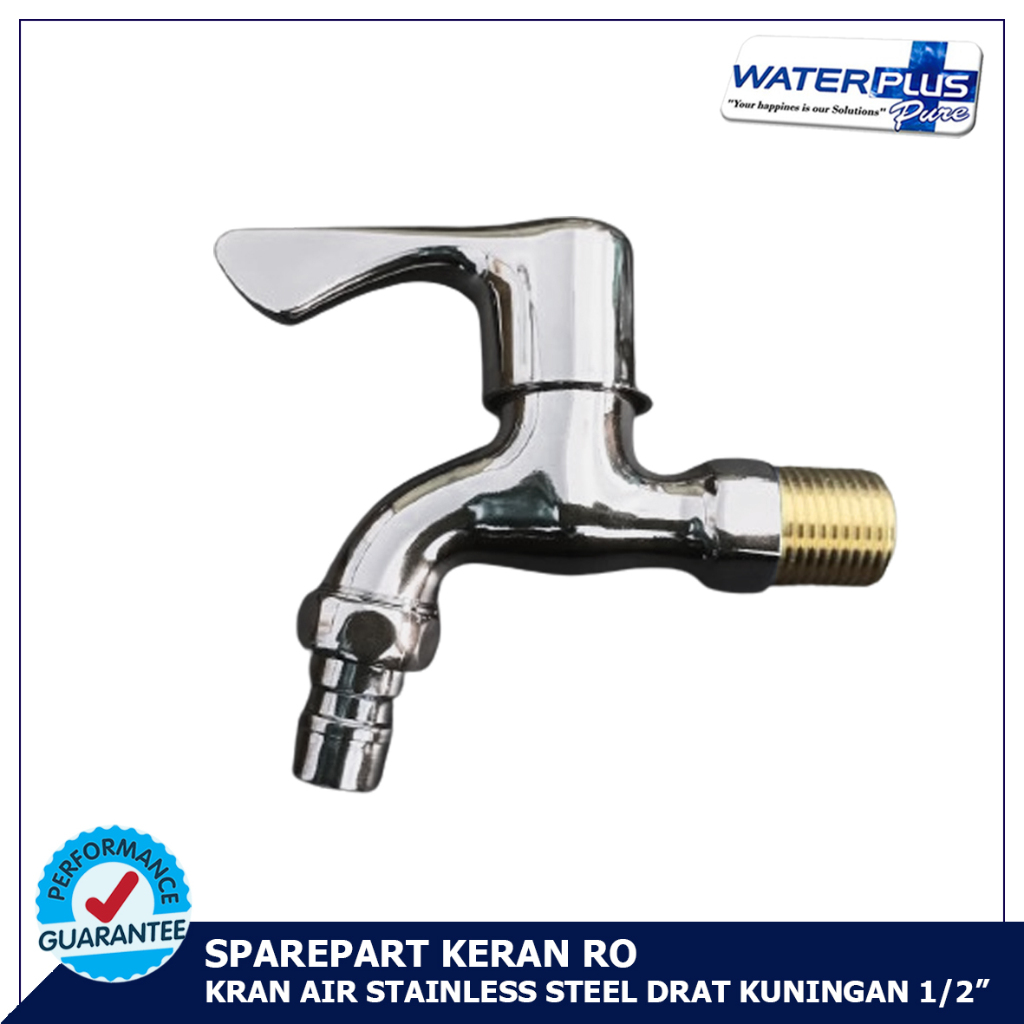 Jual Kran Air 1/2 Inch Drat Kuningan - Kran Air 1/2" Kuningan Drat ...