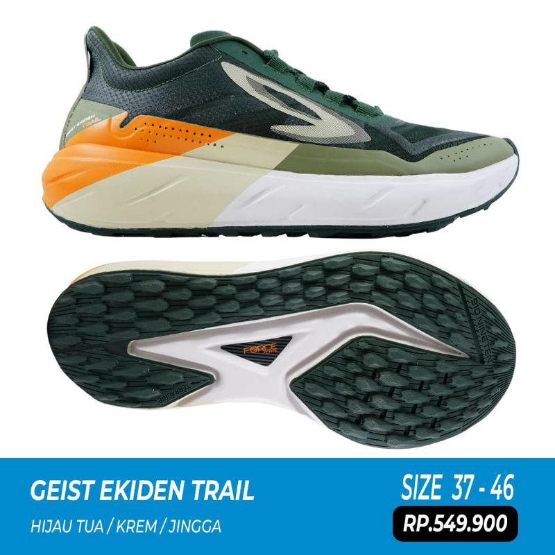 Jual 910 nineten Sepatu lari /Running original GEIST EKIDEN TRAIL ...