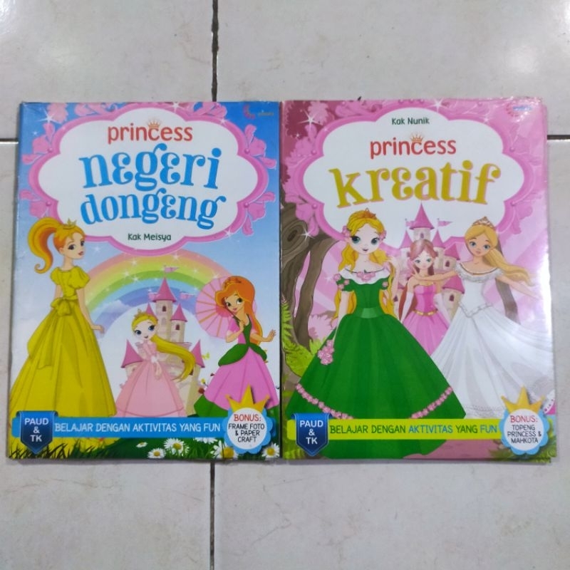 Jual BUKU OBRAL AKTIVITAS ANAK / NEGERI DONGENG / PRINCESS KREATIF ...