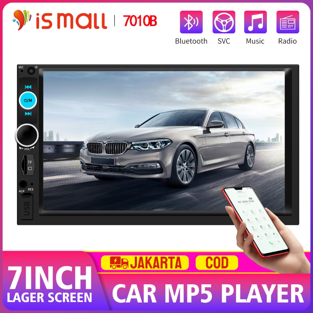 Jual Car MP5 Player 2 Din Radio 7 inch 7010B HD Autoradio Multimedia ...