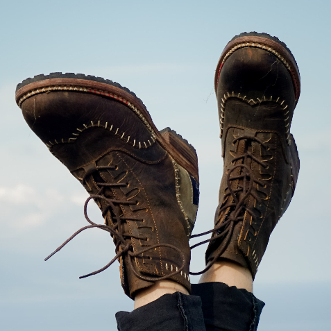 Jual Sepatu Kulit Asli - Sisirangan Boots by Akar NFYR | Shopee Indonesia