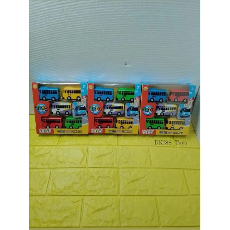 Jual MAINAN BUS TAYO SET ISI 5 20885 | Shopee Indonesia
