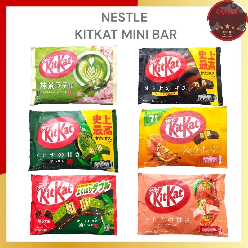 Jual Nestle KitKat Mini Bar - Original Japan | Shopee Indonesia
