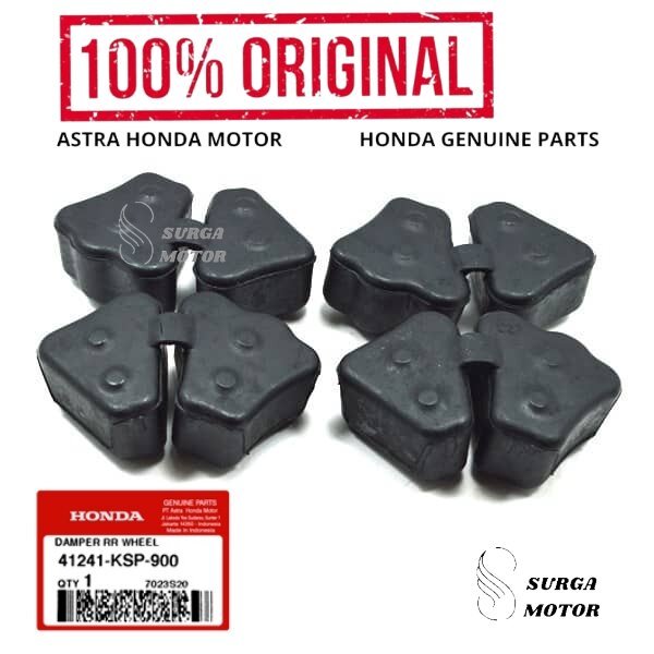 Jual Karet Damper RR Wheel Tromol Set New Honda Megapro Monoshock Verza ...