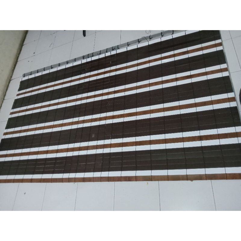 Jual TIRAI KEREY GULUNG OUTDOR BAHAN PVC LENGKAP TALI PENGGULUNG ...