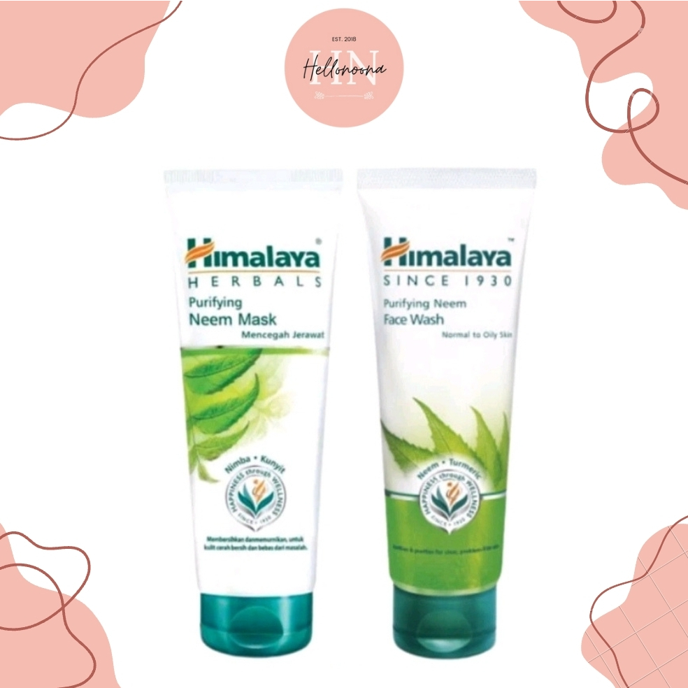 Jual HIMALAYA - Purifying Neem Mask | Neem Face Wash | Neem Scrub ...