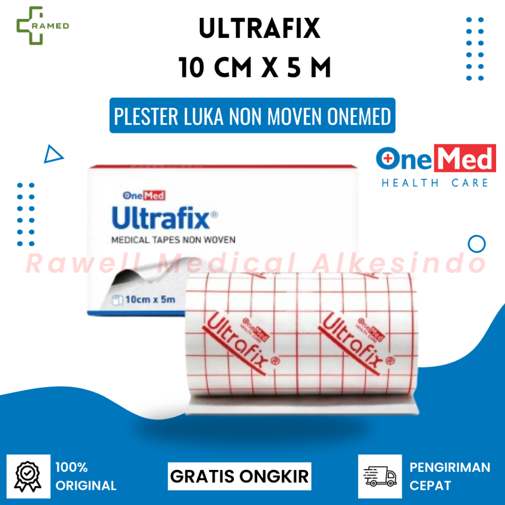 Jual Ultrafix 10 cm x 5 m Onemed / Plester Luka Non Moven | Shopee ...