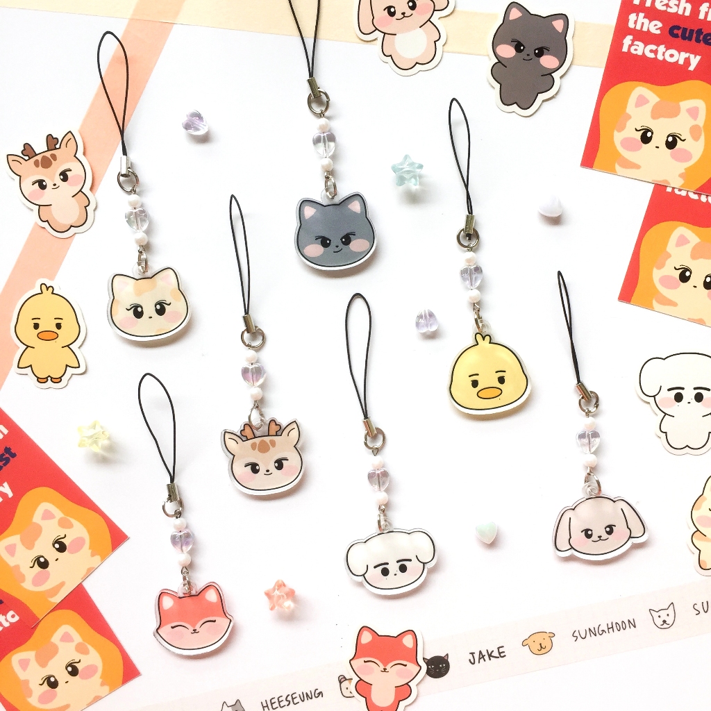 Jual ENHA ANIMAL PHONE CHARM BY JOSHYFACTORY | Shopee Indonesia