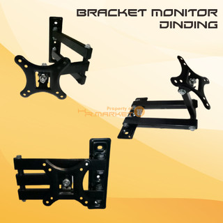 Jual Bracket TV Monitor LED LCD 30 29 27 24 21 19 17 14 Inch 14 - 30 In ...
