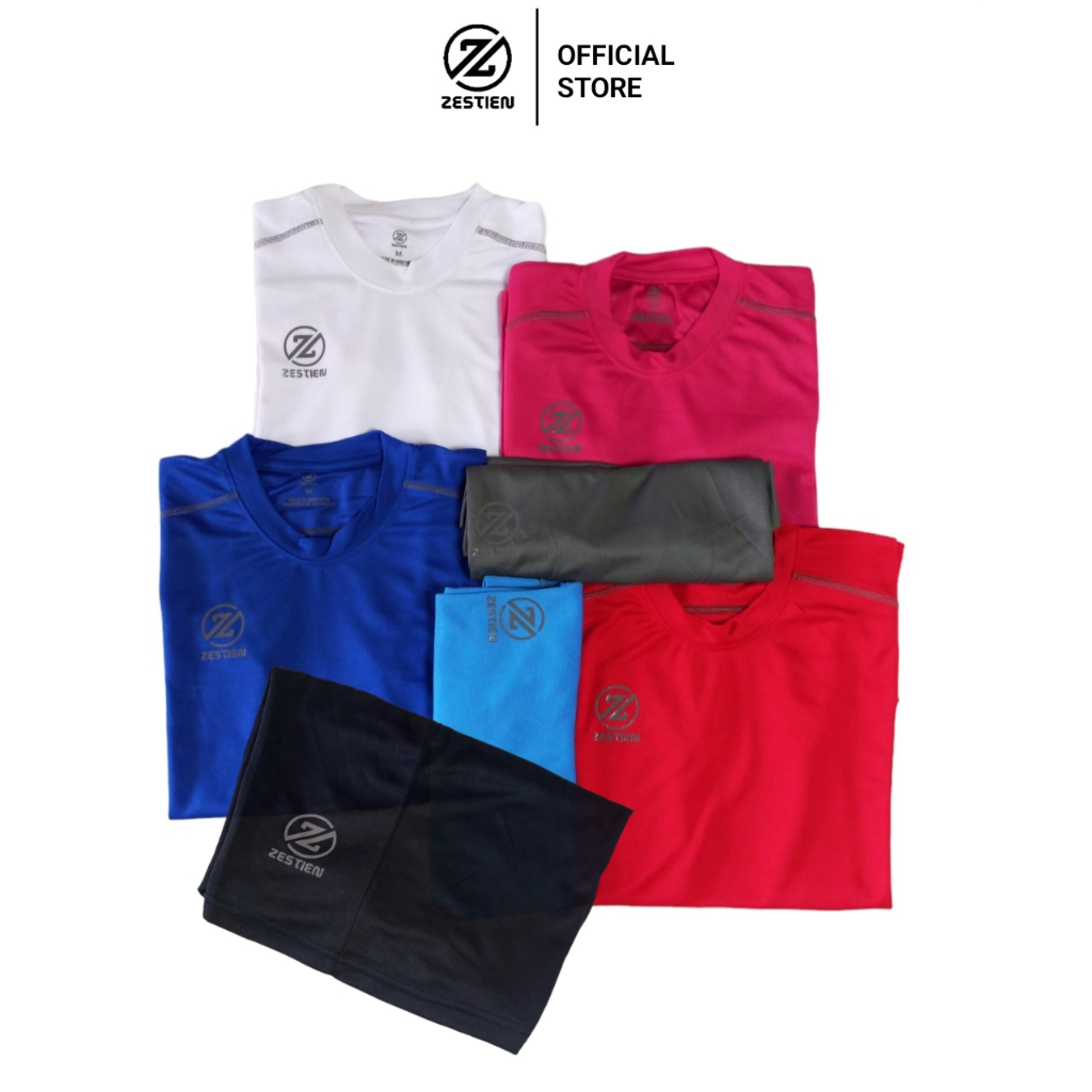 Jual ZESTIEN Jersey Kaos Setelan Olahraga Gym Sepakbola Futsal Voli ...