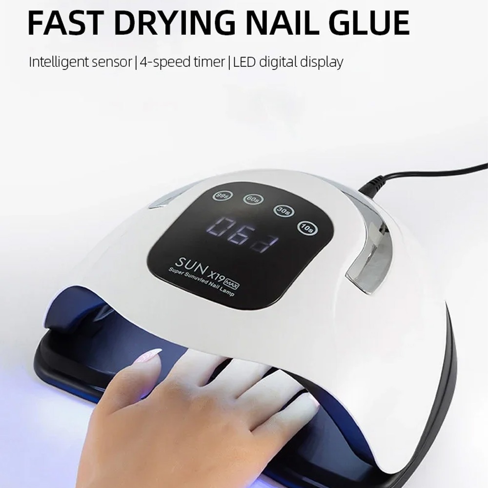 Jual Mesin Pengering Kutek Lampu UV LED Nail Dryer 120W 45 LED - Biutte ...